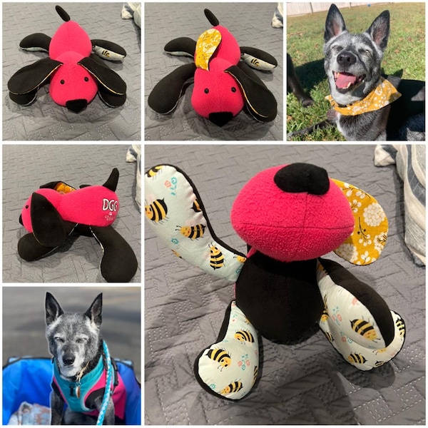 Memory Dog From Clothing Keepsake Dog Made From Clothing Memorial ...