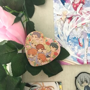 OHSHC Ouran High School Host Club Chibi Heart Holographic Sparkle Heart ...