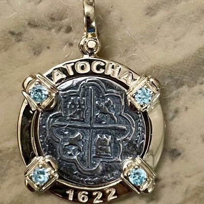 Atocha Silver and 14kt Gold Bezel Shipwreck Treasure - Etsy