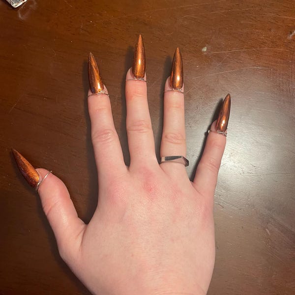 Wudu Nail Rings for Halal Nails, Adjustable and Reusable, Press on ...