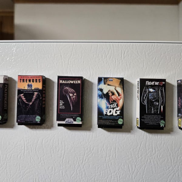 Miniature VHS Inspired Movie Keychain Charms Tons of Titles You Choose ...