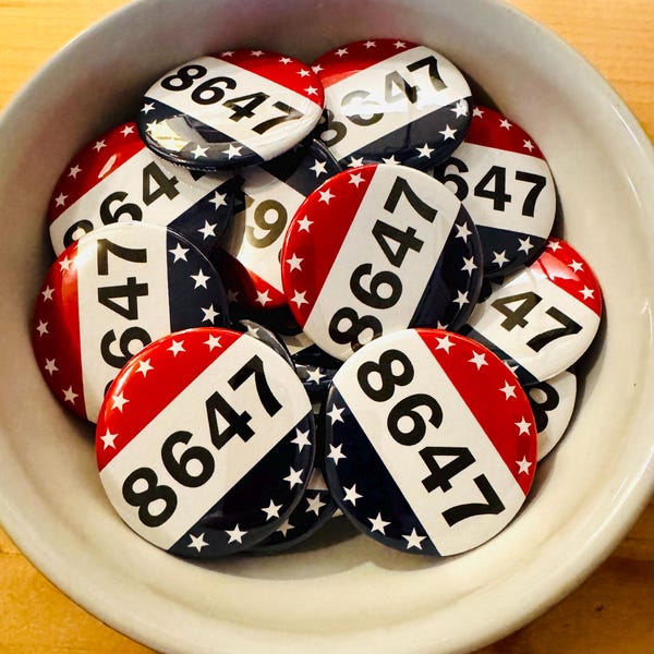 Custom Campaign Buttons - 1.25" or 2.25" Pinback Buttons; VOTE ...