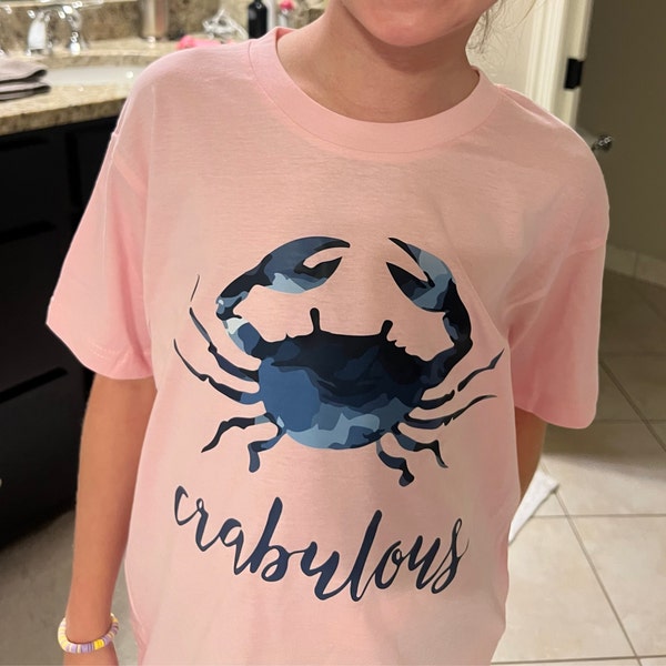 Crabulous Shirt,crab Gifts,crab Lover Shirt,beach Life Shirt,funny Crab ...