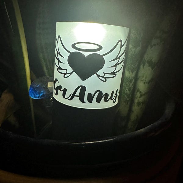 Memorial Solar Garden Light - Etsy