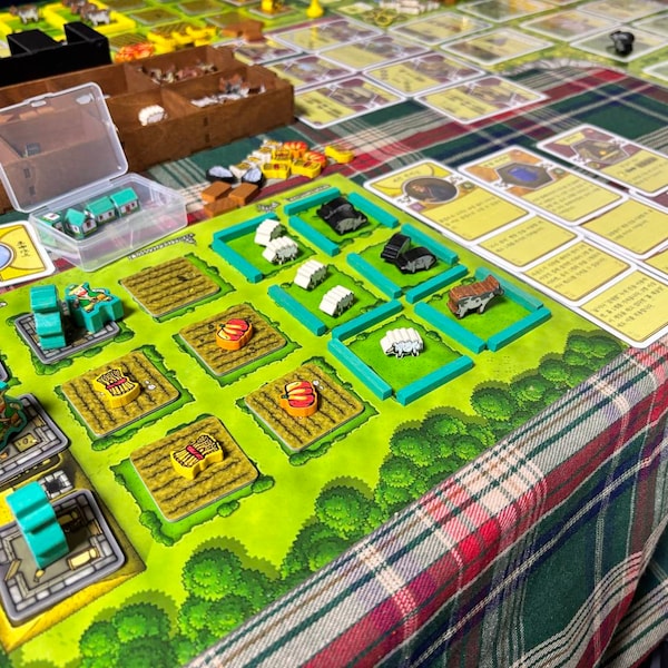 LORDS of WATERDEEP Meeples Upgrade Kit Stickers + Free Scoundrels of Skullport • Decals Kit ...