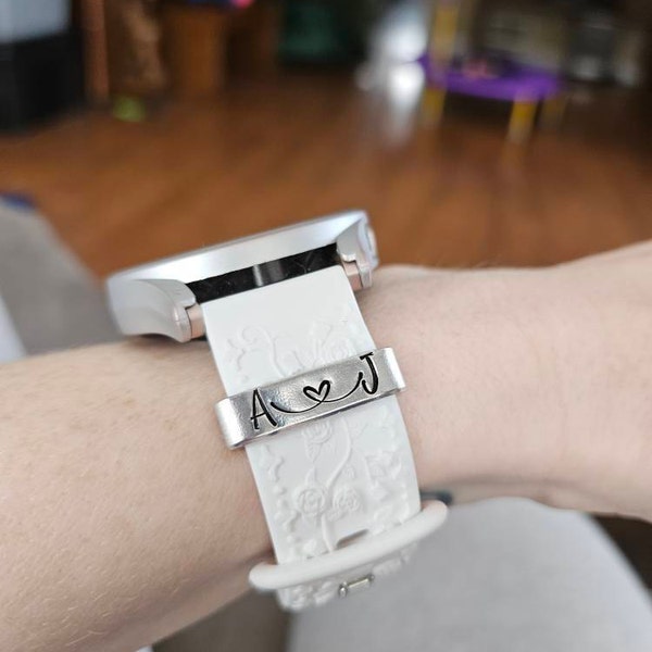 Couples Gift, Personalized Watch Band Charm, Smart Watch Charm, Unique ...