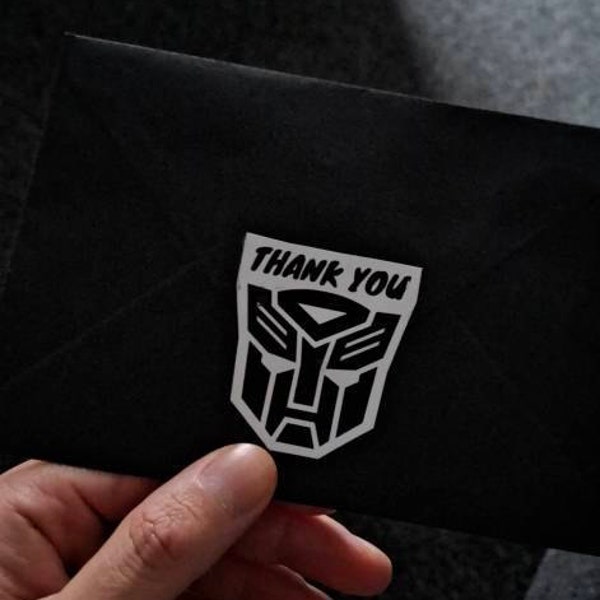 Transformer One Megatronus Holographic Sticker Retro Style for Laptop ...