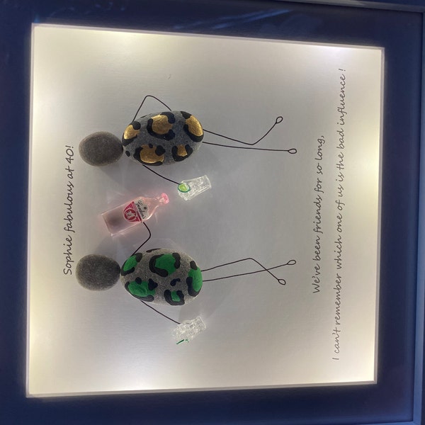 Pebble Art Family Fathers Day Gift. Football Fan. Best Dad Mate DREAM ...
