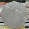 Concrete Kintsugi Round Coffee Table - Etsy