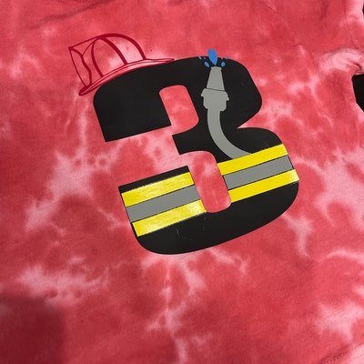 3 Three Firefighter JPG, Png & SVG, DXF Cut File, Printable Digital ...