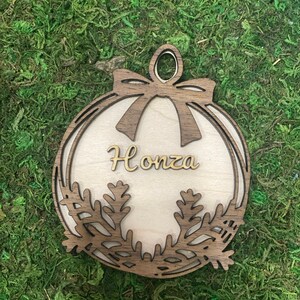 Christmas Ornaments Vector File, DIY Personalized Christmas Ornaments ...