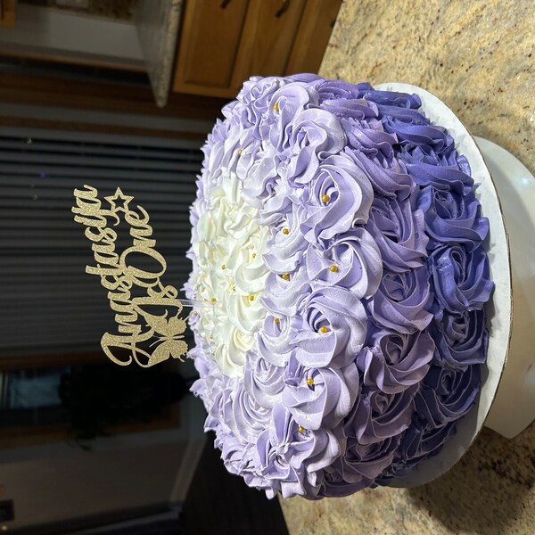 Personalized Happy Birthday Cake Topper Customised Cake Topper With Any ...