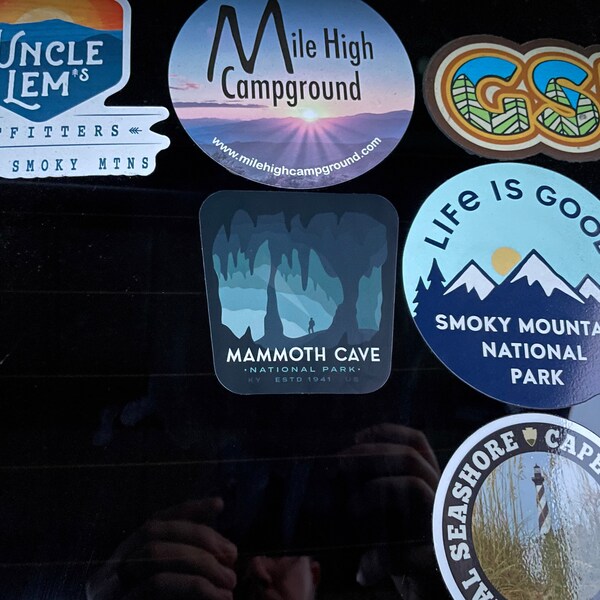 Mammoth Cave National Park - Vinyl Sticker - Etsy
