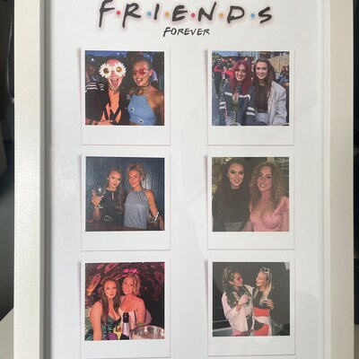 Best Friend Gifts, Best Friends Photo Collage, Personalized Best Friend ...