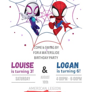 Spidey Birthday Banner Spidey and His Amazing Friends Happy Birthday ...