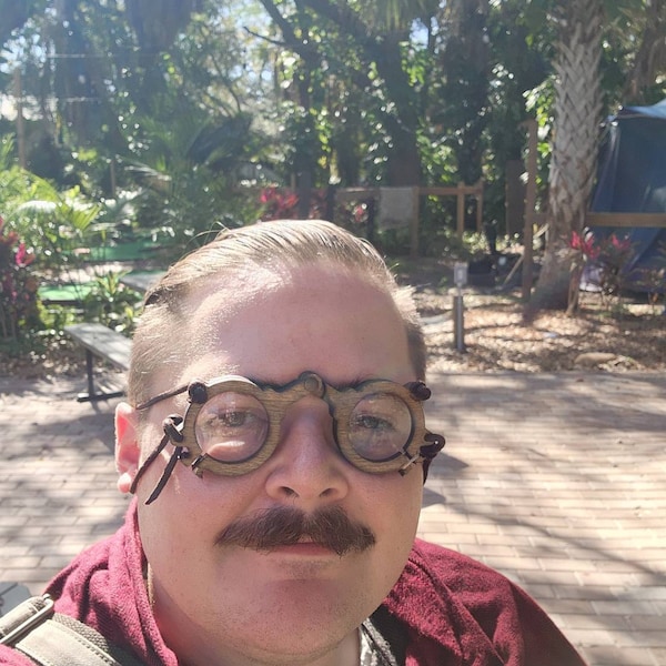 Vintage-inspired Alchemist Spectacles: Medieval LARP Steampunk Eyewear ...