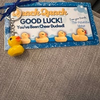Cheer Printables | Gift for Cheer Team | Cheer Duck Tag | Quack Quack ...