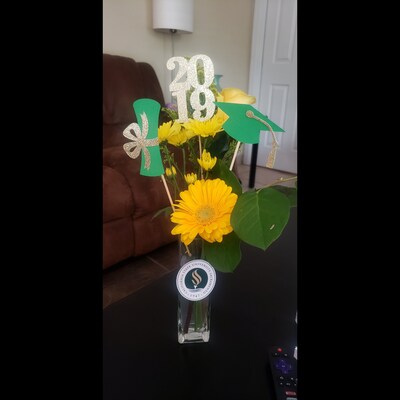 Graduation Centerpiece Sticks 2019, Graduation Party, Graduation ...