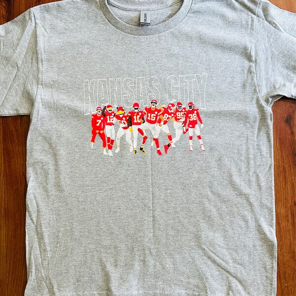 Digital Print- Kansas City - Chiefs Players Filled in - KC - Football ...