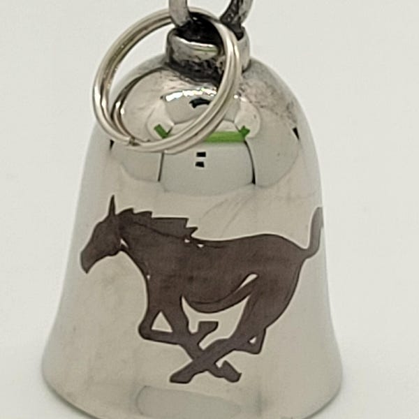 Custom Engraved Stainless Steel Guardian Bell - Personalized Motorcycle ...
