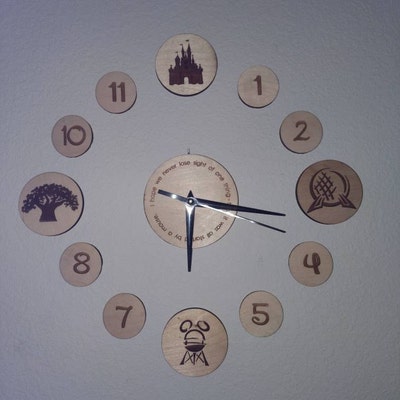 Disney Inspired Clock - Etsy