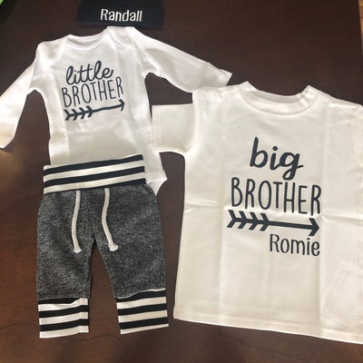 BIG BROTHER, Little Brother Outfit, Baby Boy Coming Home Outfit, Big ...