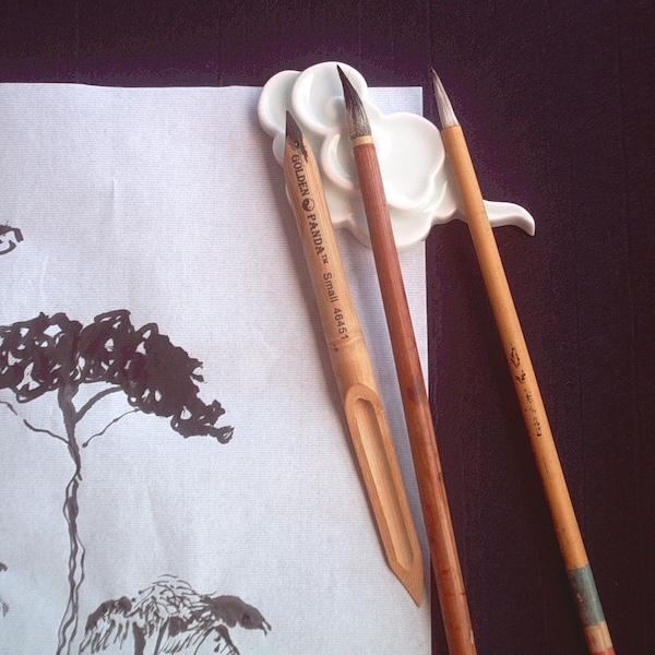 Drawing Writing Ink Stick Block Black for Chinese Japanese Calligraphy ...