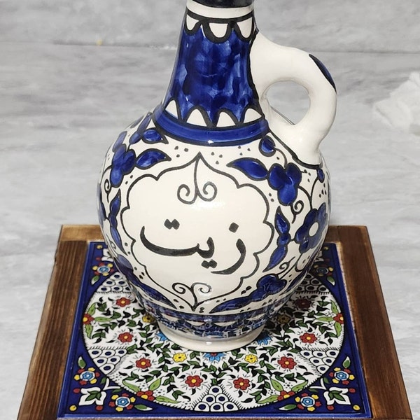 Palestine Kuffiyeh Pottery Coffee Cups Set of 6 Ceramic Handmade in ...