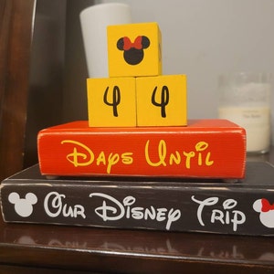 25 Days Until Christmas Countdown Wooden Countdown Cubes - Etsy