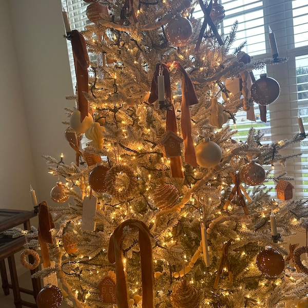 Hand Dyed Camel Brown Silk Velvet Ribbon ( 4 Widths to Choose From) - Etsy