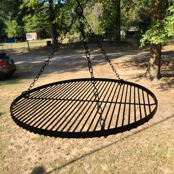 Hand Forged Rotisserie Ground Spit - Etsy
