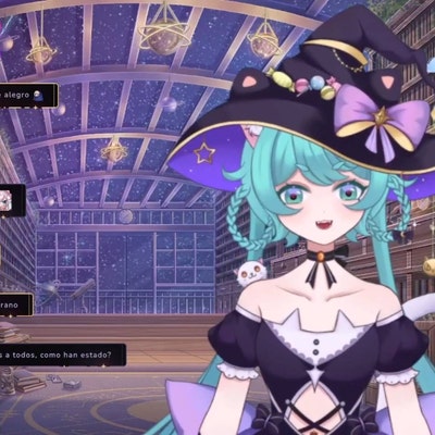 Dark Moon: Animated Vtuber Overlay Pack Minimal, Starry, Elegant Theme ...