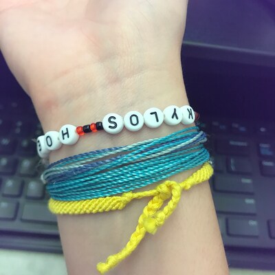 Tiny Heart Friendship Bracelet - Etsy