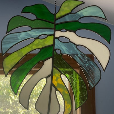 Hanging Stained Glass Plant Propagation/reed Diffuser - Etsy