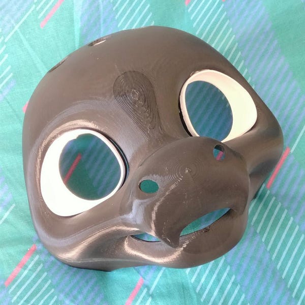 Furry Fursuit Head Base Grumpy Dog Static Base 3d Print - Etsy