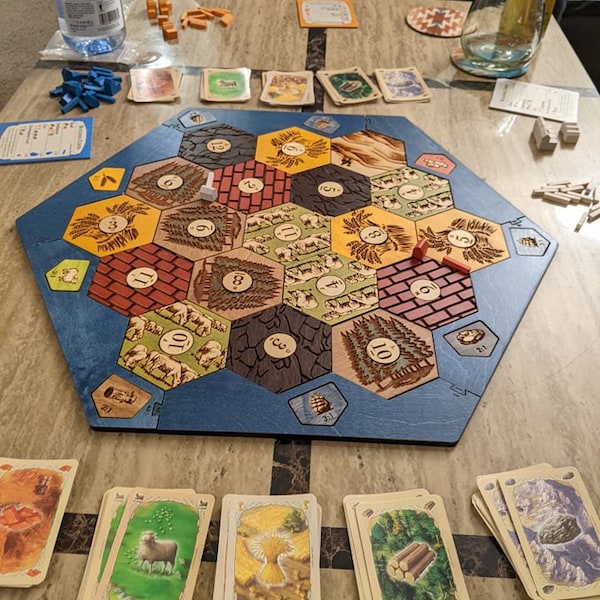 Wood Game Board | Classic | 3-4 or 3-6 Player, Laser Cut, Personalized ...
