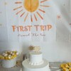 One Cake Topper, Sun Cake Topper, First Trip Around the Sun Birthday ...