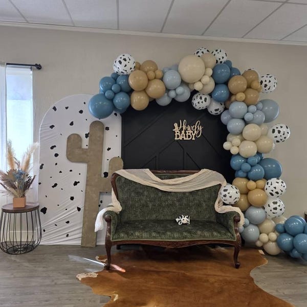 Howdy Baby Wooden Baby Shower Backdrop Sign: Cowboy/cowgirl Decor - Etsy