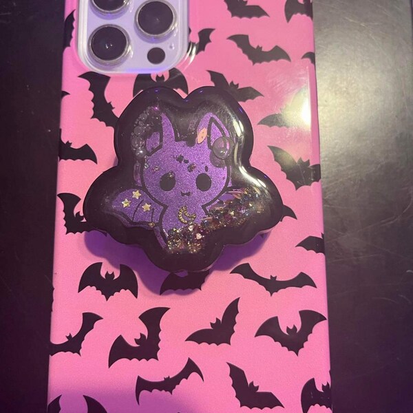 Bat Shaker Popsocket™, Kawaii Popsocket, Kawaii Bat Shaker Popgrip ...
