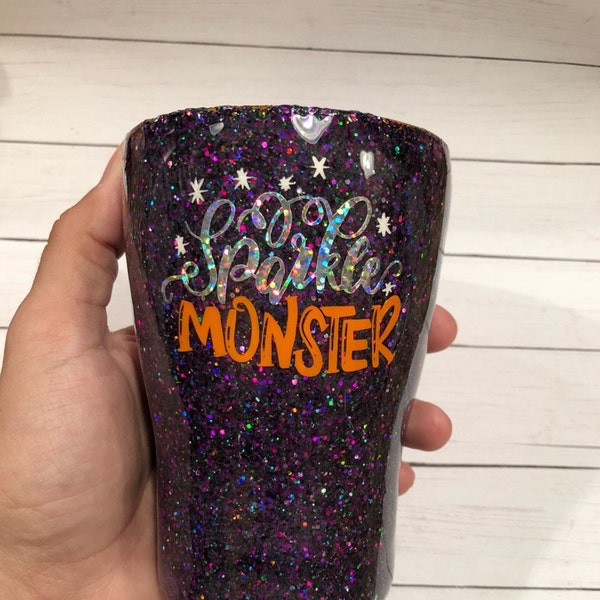 Halloween Svg, Sparkle Monster SVG, Girl SVG, Monster Svg, Little ...