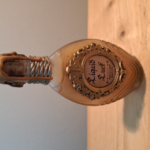 Liquid Luck Potion Magic Apothecary Herbology Glass Bottle Prop - Etsy