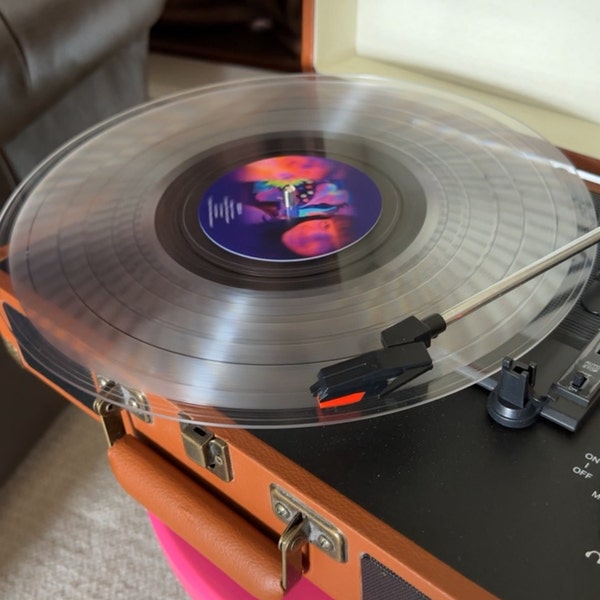 Playable Framed 12” Vinyl Record - Display Then Play - Personalised ...