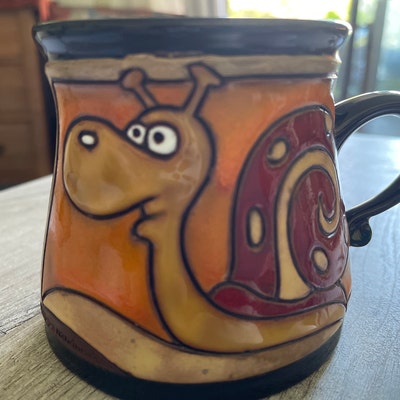 Ceramic Mug Snail Mug Pottery Handmade Mug Pottery Mug - Etsy