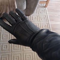 Women's Elegant and Classic Long Leather Gloves-warm and Super Soft 100% Silk Lining-black ...