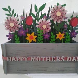 DIY 3D Layered MDF Flower Pot Make Your Own Flower Pot - Etsy