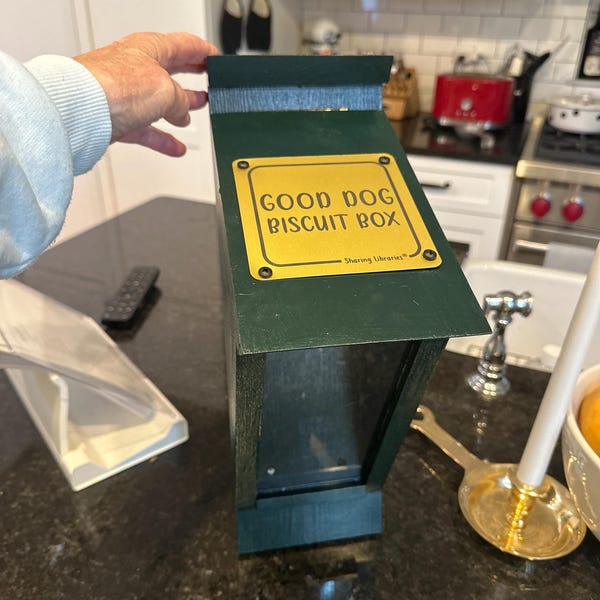 Good Dog Biscuit Box From the Family of the Founder of the Little Free ...