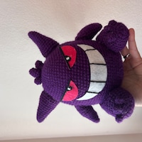 Gastly, Haunter & Gengar Crochet Pattern Bundle - PDF File - Etsy Canada