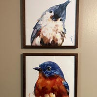 Bird Art Tutorial | DIY Paint Kits | Acrylic Painting Kits | Titmouse ...