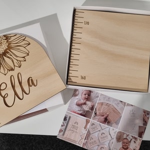 Personalised Baby Keepsake Box Boho Sun Wood Engraved With | Etsy