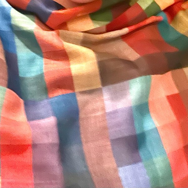 True Spring Seasonal Color Palette Scarf (warm Spring) - Seasonal ...